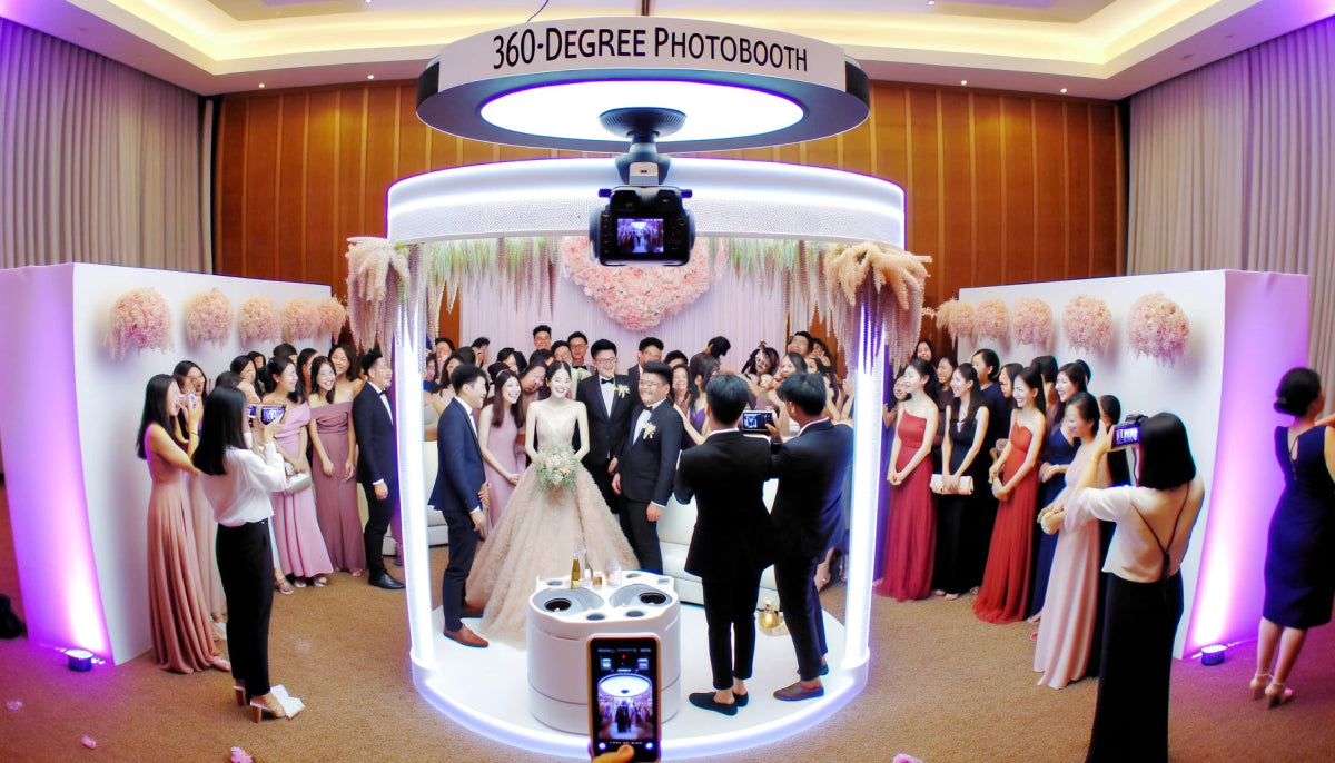 👉 Laissez votre mariage briller avec un Photobooth Rotatif 360°: Idées ...